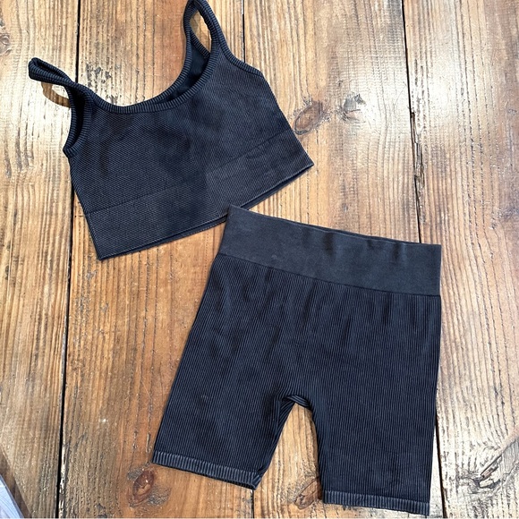 Gypsy & Jade | Other | 2 Piece Activewear Set By Gypsy Jade Black And ...
